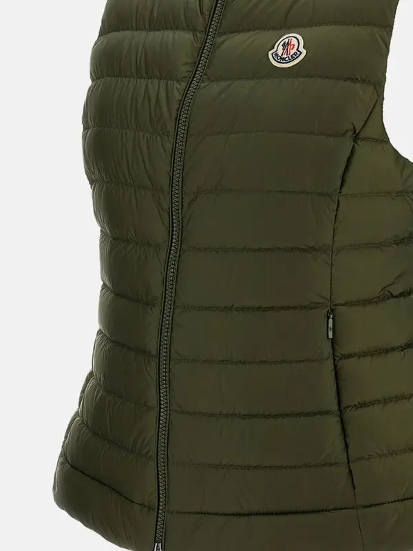 Moncler Igens Zip-up Padded Gilet - Green