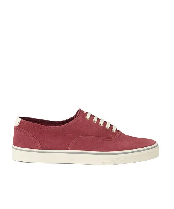 Brunello Cucinelli Logo Patch Sneakers - Red