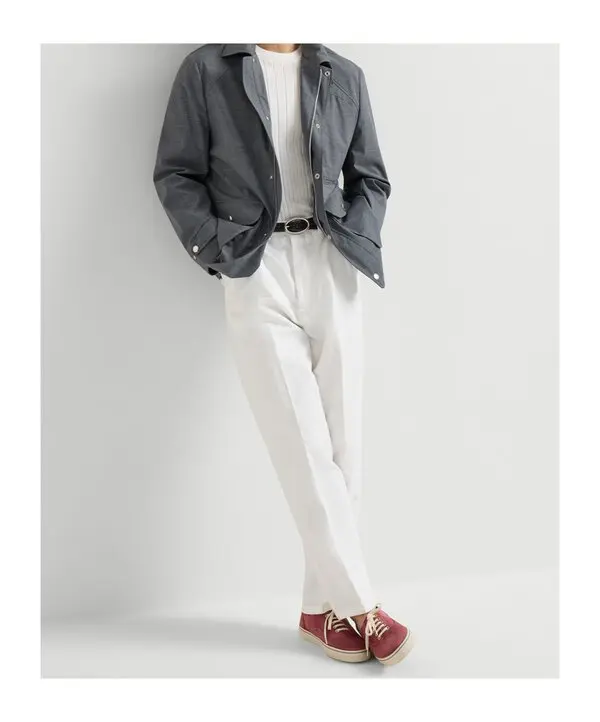 Brunello Cucinelli Logo Patch Sneakers - Red