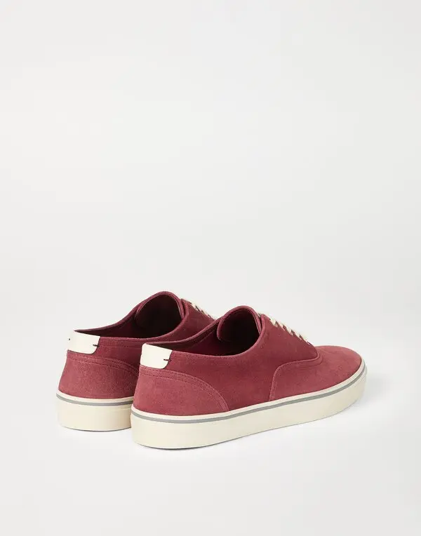 Brunello Cucinelli Logo Patch Sneakers - Red