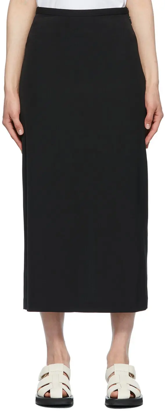 THE ROW Matias Midi Skirt