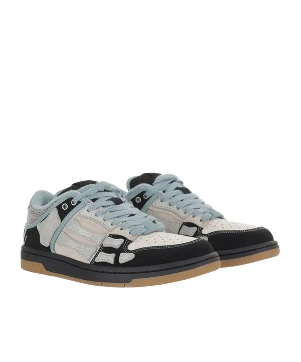 Amiri Round Toe Lace-up Sneakers - Multicolor
