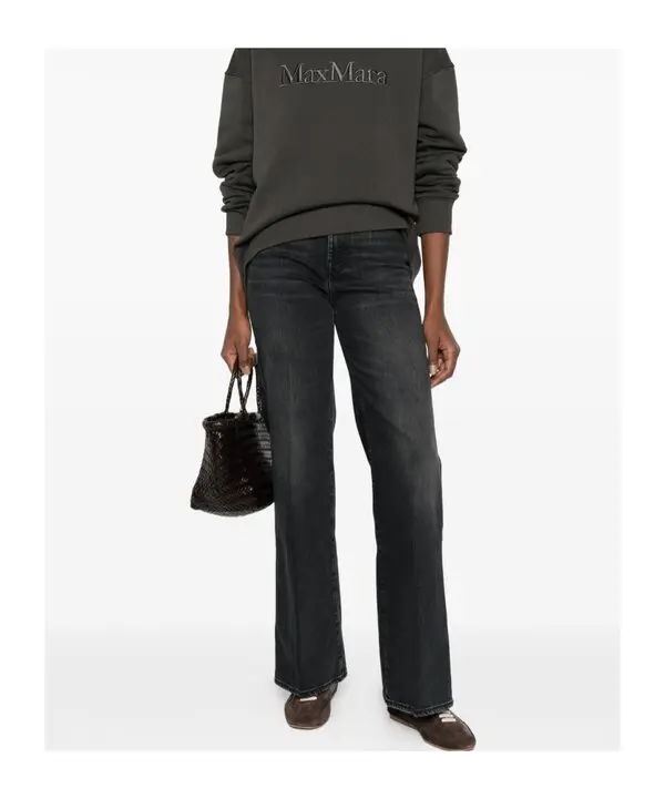7 For All Mankind Flared High-rise Jeans