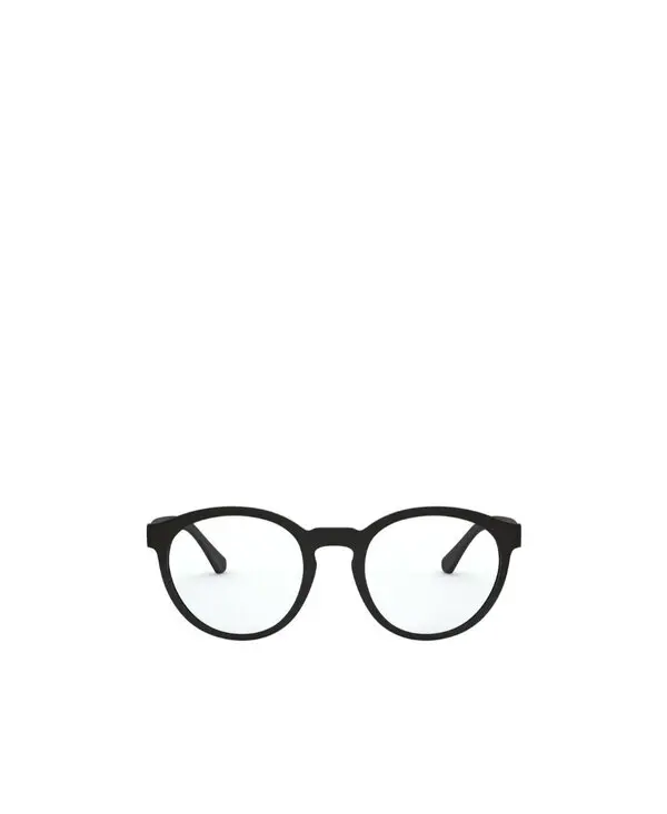 Emporio Armani Round Frame Sunglasses With Clips