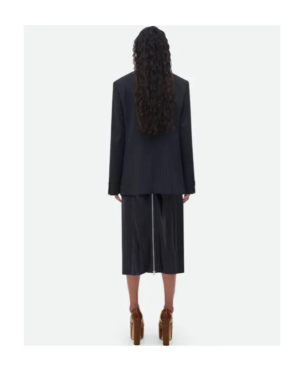 Bottega Veneta Pinstripe Shirt Jacket