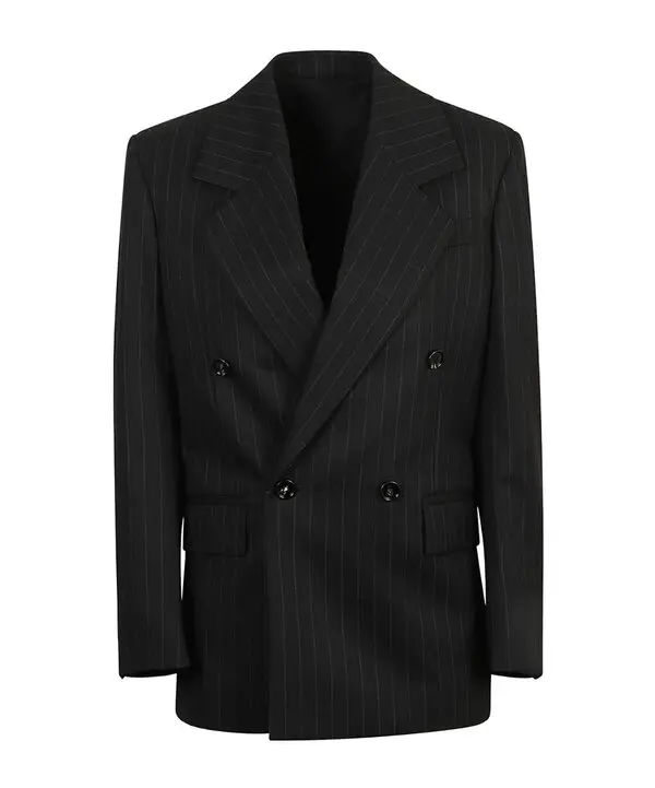 Bottega Veneta Pinstripe Shirt Jacket
