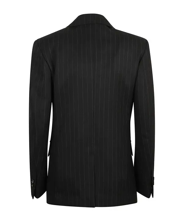 Bottega Veneta Pinstripe Shirt Jacket