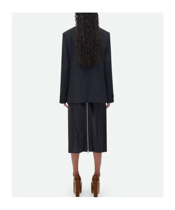 Bottega Veneta Pinstripe Shirt Jacket