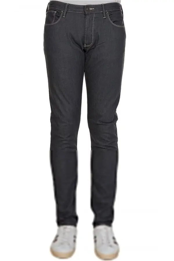 Emporio Armani Straight Leg Logo Jeans