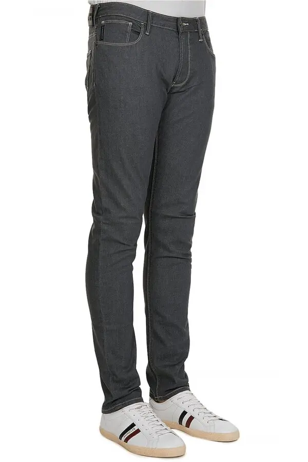 Emporio Armani Straight Leg Logo Jeans