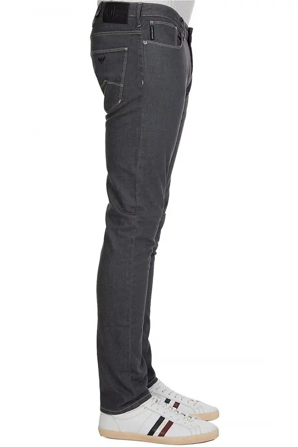 Emporio Armani Straight Leg Logo Jeans