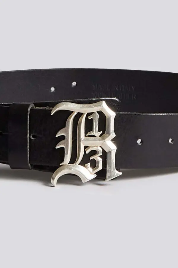 R13 Leather Buckle Belt