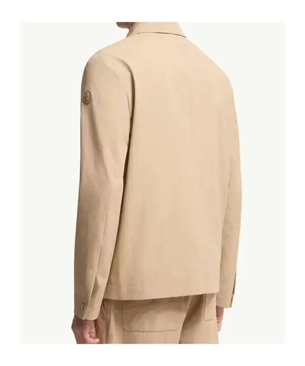 Moncler Nanaiv Seersucker Shirt Jacket