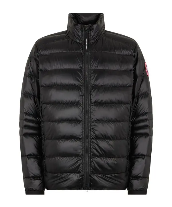 Canada Goose Quilted High Collar Down Jacket - Black