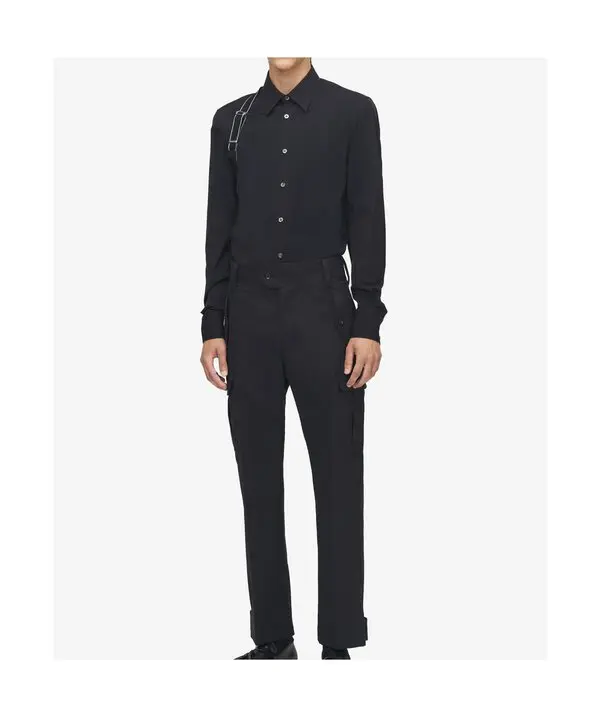 Alexander McQueen Harnes Long-sleeved Shirt