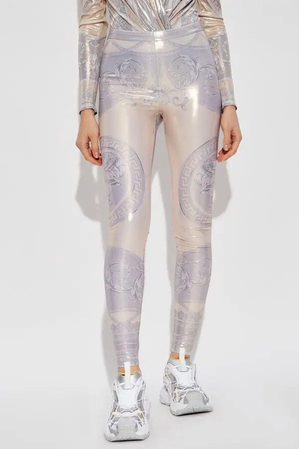Versace La Coupe Des Dieux Printed Leggings