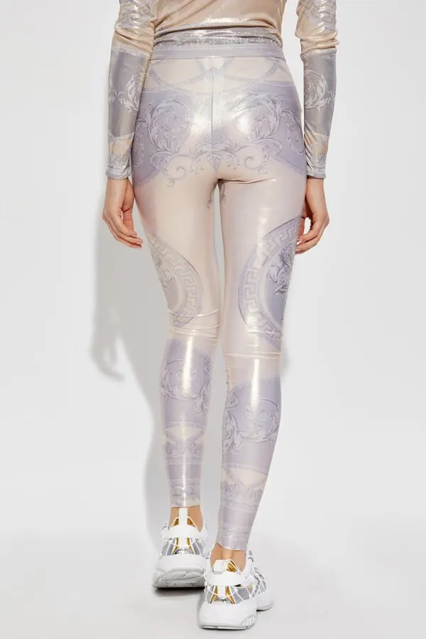 Versace La Coupe Des Dieux Printed Leggings