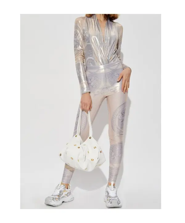 Versace La Coupe Des Dieux Printed Leggings