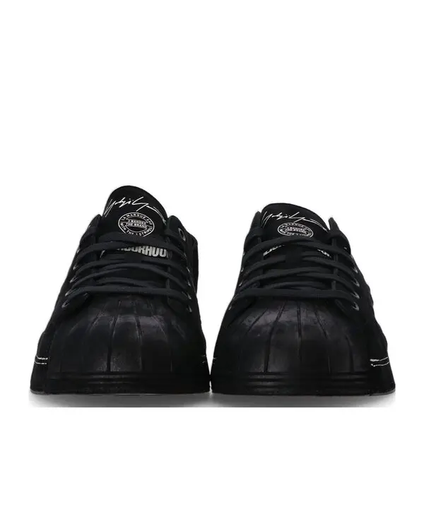 Y3 X Neighborhood Nizzastar Low-top Sneakers - Black