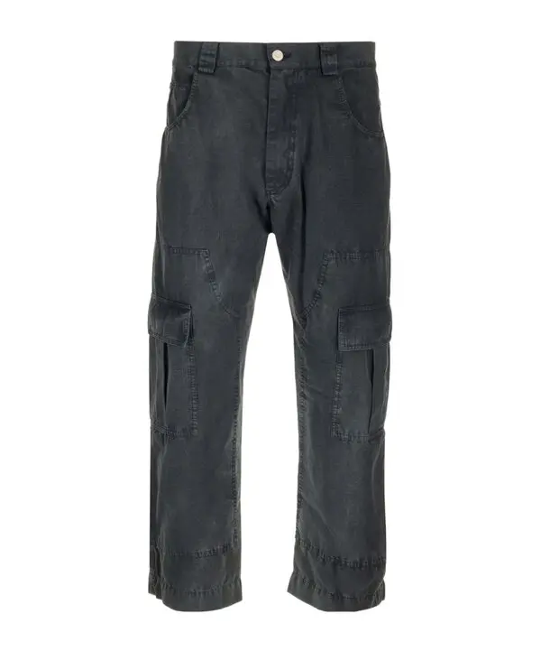 MAGLIANO Imbianchino Straight Leg Trousers - Black