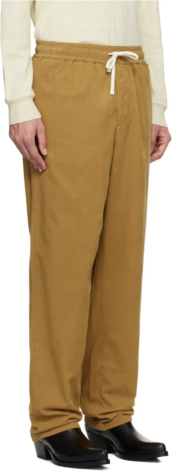 Isabel Marant Étoile Nirlen Corduroy Drawstring Pants - Light Bronze