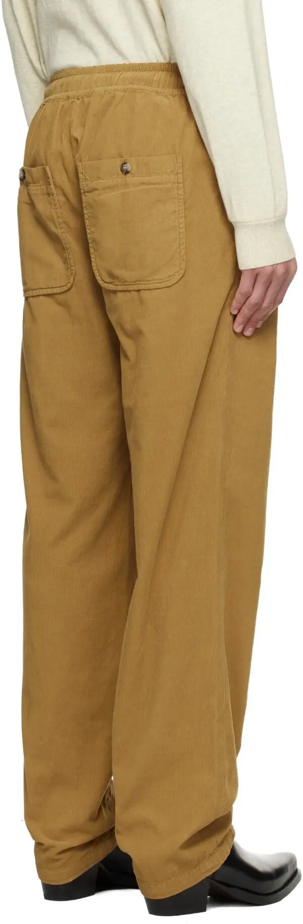 Isabel Marant Étoile Nirlen Corduroy Drawstring Pants - Light Bronze