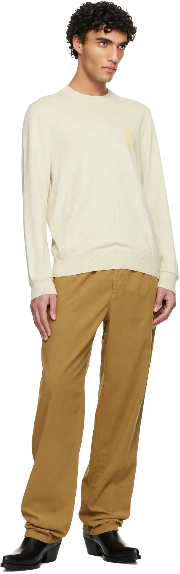 Isabel Marant Étoile Nirlen Corduroy Drawstring Pants - Light Bronze