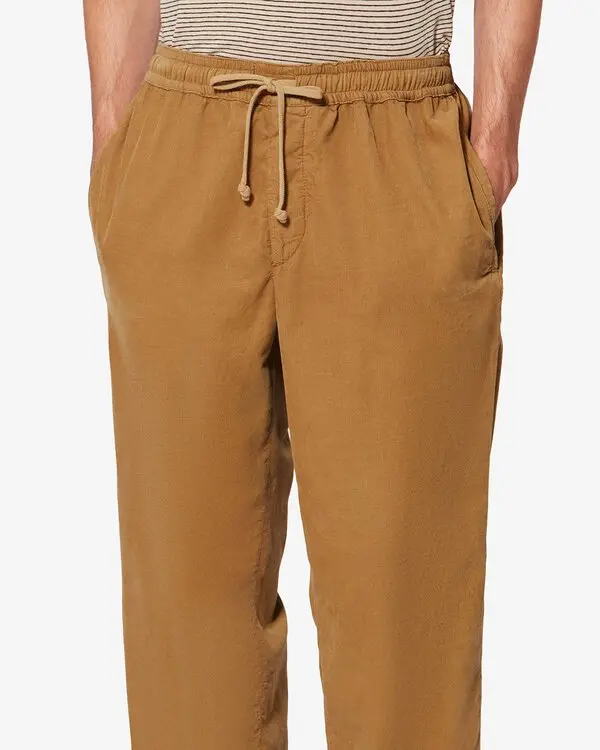 Isabel Marant Étoile Nirlen Corduroy Drawstring Pants - Light Bronze