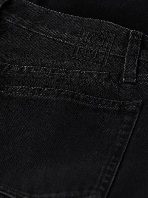 TOTEME Twisted Seam Straight Leg Jeans