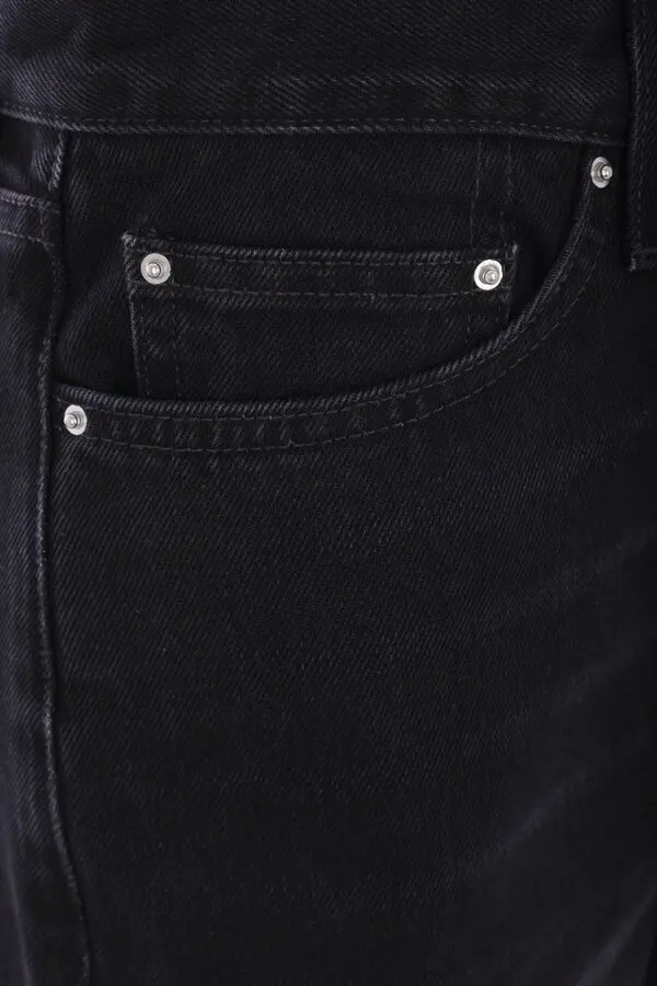 TOTEME Twisted Seam Straight Leg Jeans