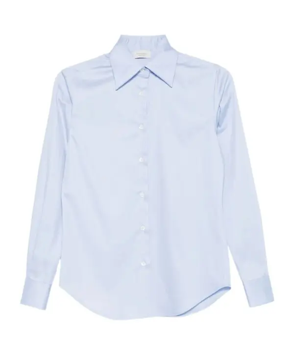 MAZZARELLI Long Sleeve Shirt - Blue