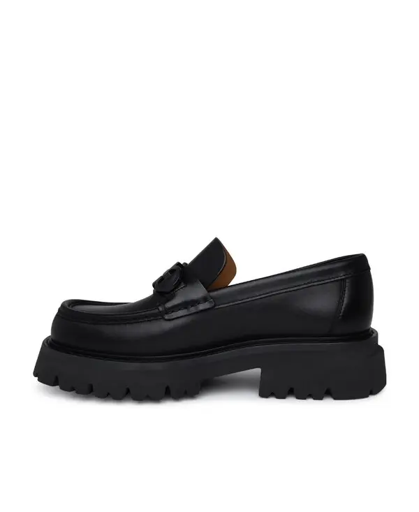 FERRAGAMO Gancini Ornament Chunky Mocassins