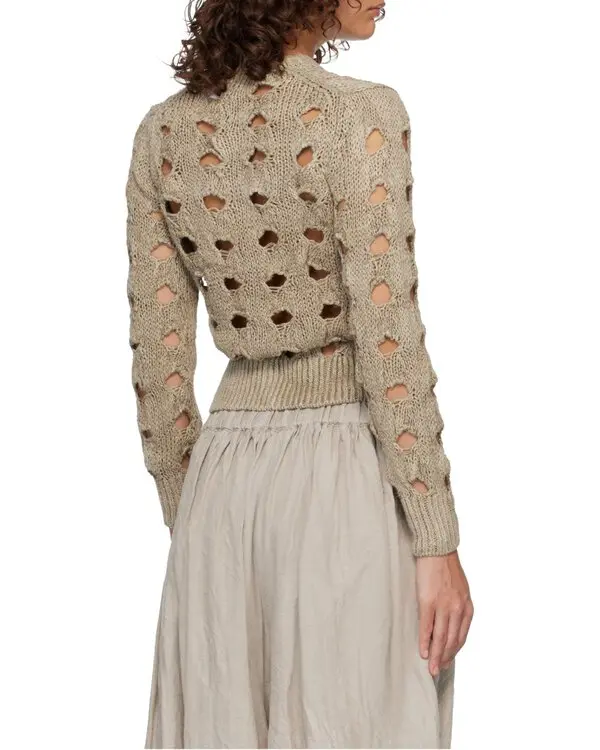 Comme Des Garçons Crew Neck Long Sleeve Knitwear