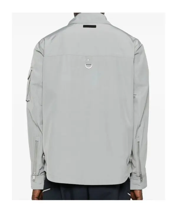 Moose Knuckles Collared Zip-up Jacket With Chest Pockets