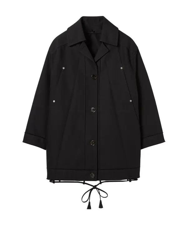 Gucci Drawstring Short Car Coat