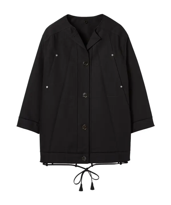 Gucci Drawstring Short Car Coat
