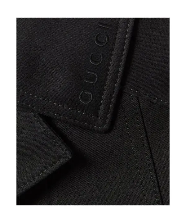Gucci Drawstring Short Car Coat