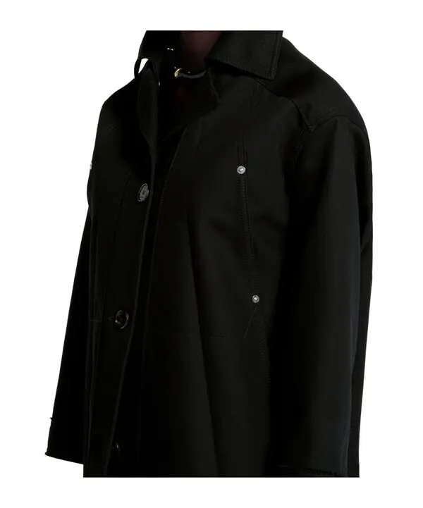 Gucci Drawstring Short Car Coat