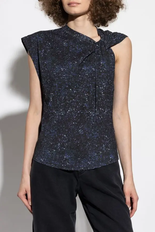 Isabel Marant Étoile Nayda Sleeveless Top - Navy