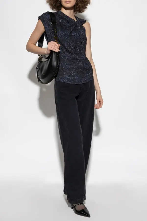 Isabel Marant Étoile Nayda Sleeveless Top - Navy