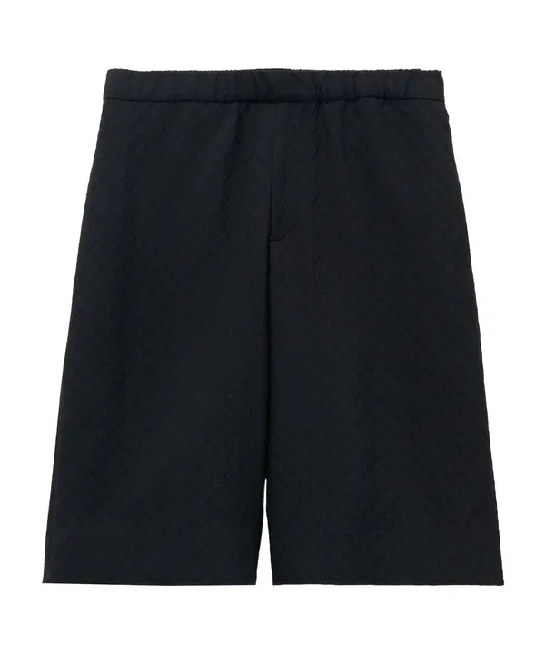 Alexander McQueen Skull Jacquard Shorts
