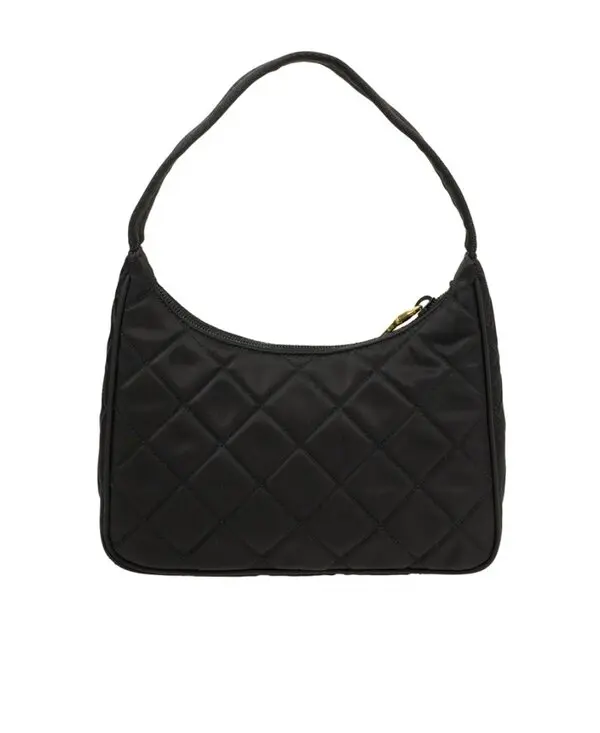 Prada Quilted Zippered Shoulder Bag