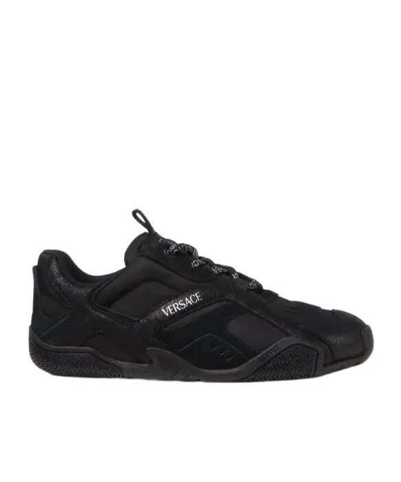 Versace Galaxia Lace-up Sneakers - Black