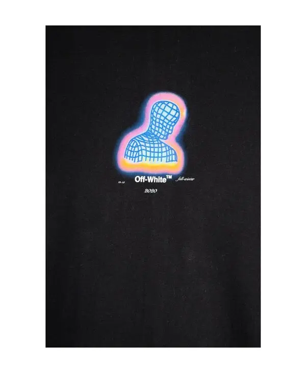 Off-White Logo Printed Long-sleeved T-shirt
