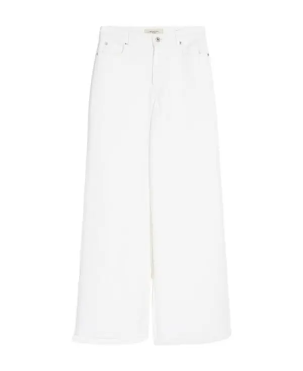 Max Mara Logo Embellished Classic Five Pockets Jeans - No