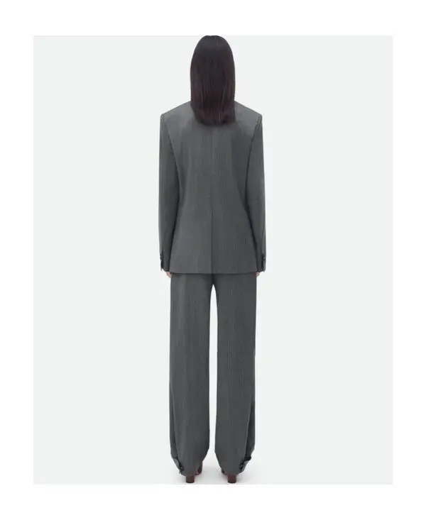 Bottega Veneta Chevron Single-breasted Blazer