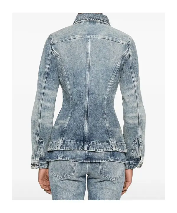 DIESEL® De Katerin Button-up Denim Jacket