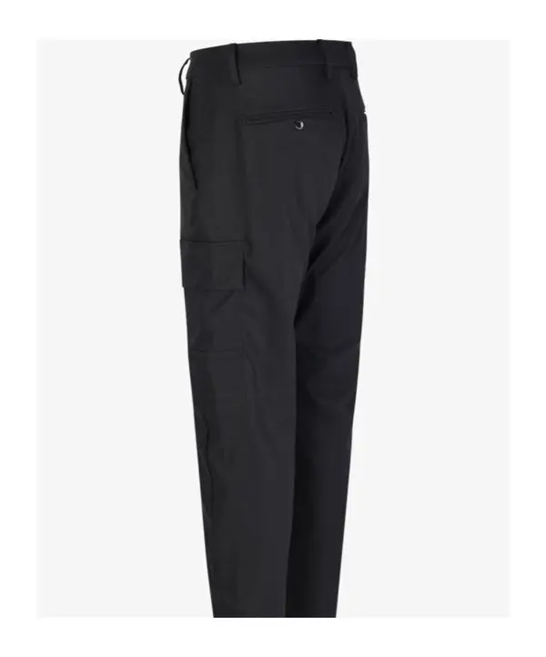 C.P. COMPANY Belt-loop Casual Pants - Black