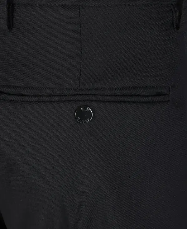 C.P. COMPANY Belt-loop Casual Pants - Black