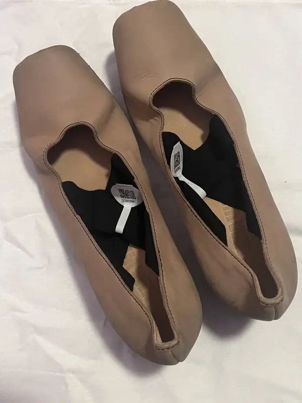 UMA WANG Contrasting Toe-cap Pumps - Brown